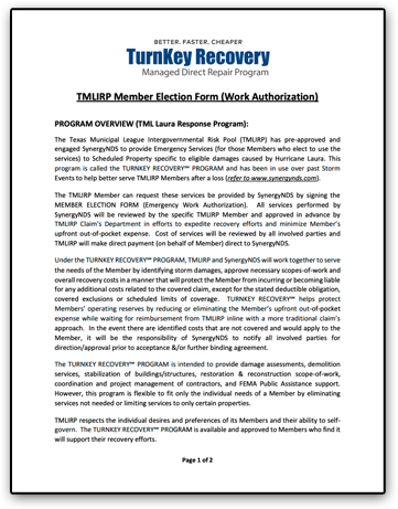 TMLIRP Members – SynergyFMIT